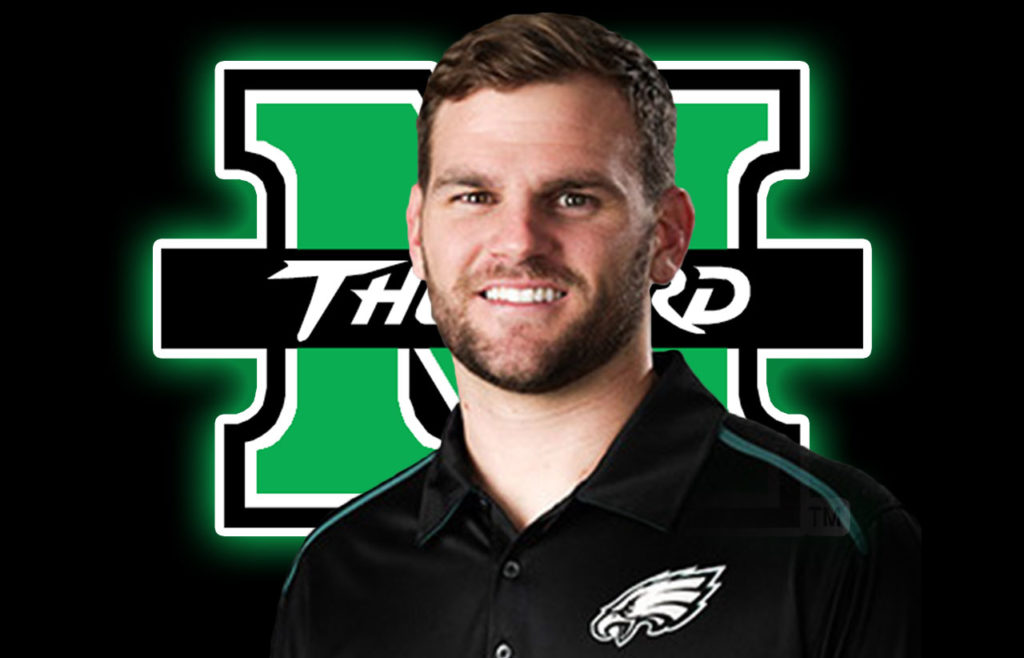 Eagles Name Marshall's Press Taylor as QBs Coach | Downtown Huntington